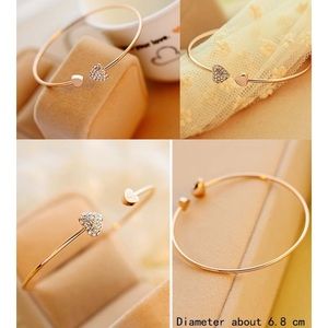 Jewelry | Heart Bangle Bracelet | Poshmark